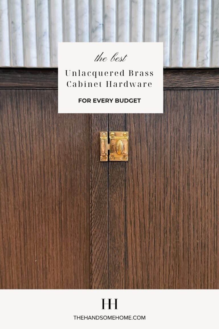 The Best Unlacquered Brass Cabinet Hardware for Every Budget - The ...